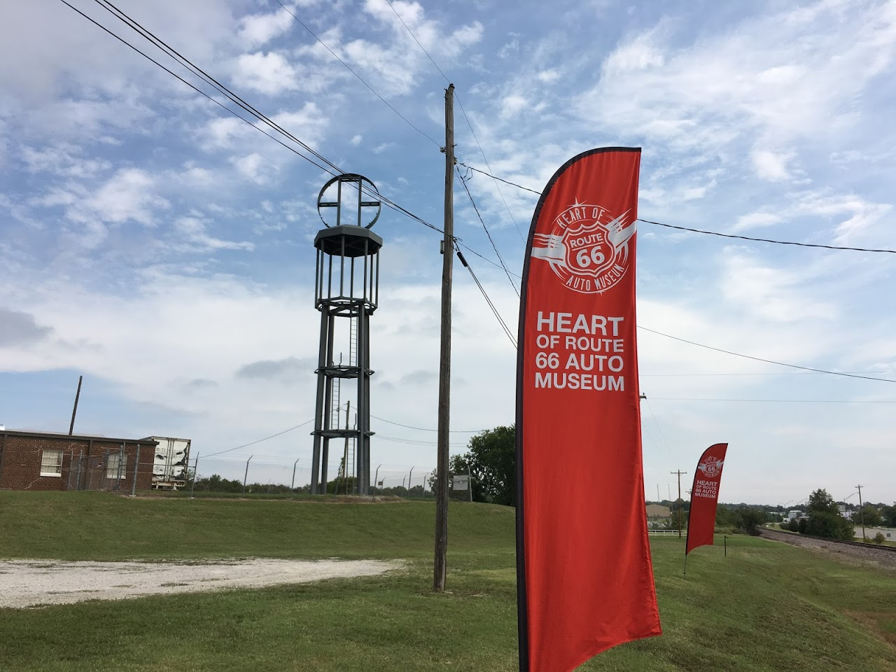 66-foot-tall vintage-inspired gas pump nears completion at Heart of ...