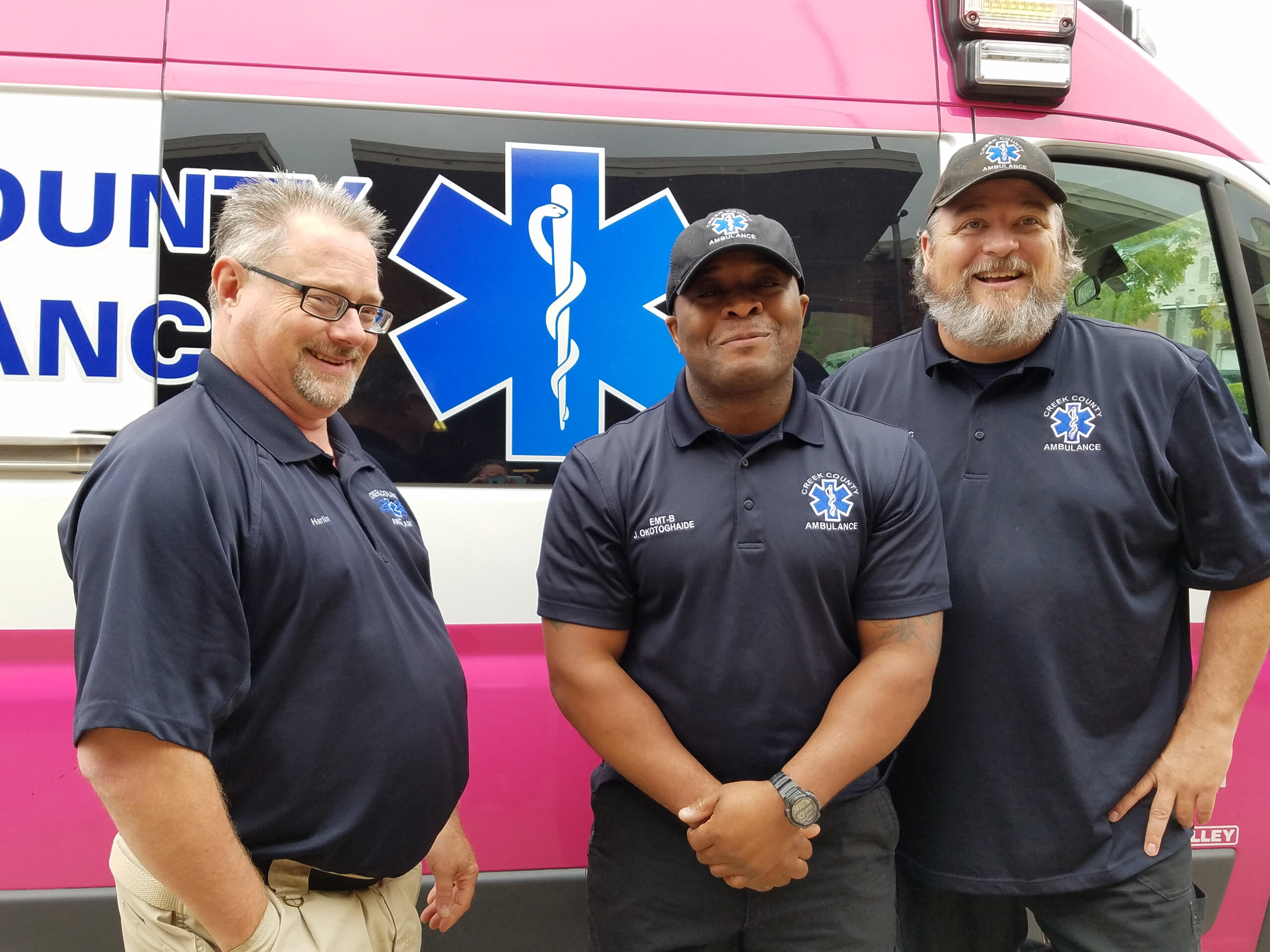 Pretty In Pink: New ambulance gets a special paint job for Breast ...