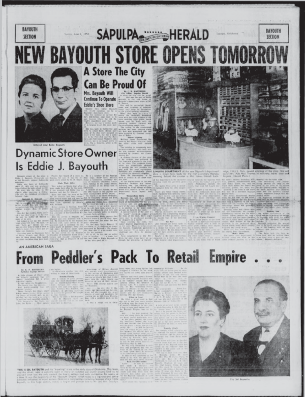 Do You Remember…Bayouth’s Department Store? – Sapulpa Times