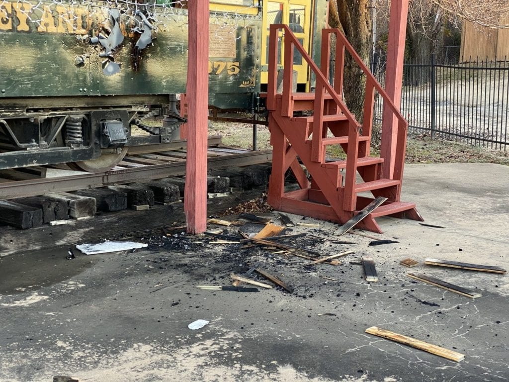 PHOTOS: Sapulpa’s historic trolley damaged in overnight fire – Sapulpa ...