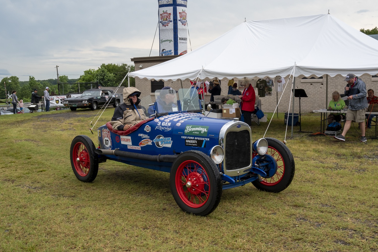 PHOTOS: Great Race brings vintage cars to Sapulpa – Sapulpa Times