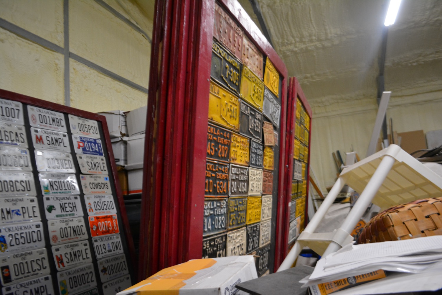 Local resident accrues massive license plate collection – Sapulpa Times