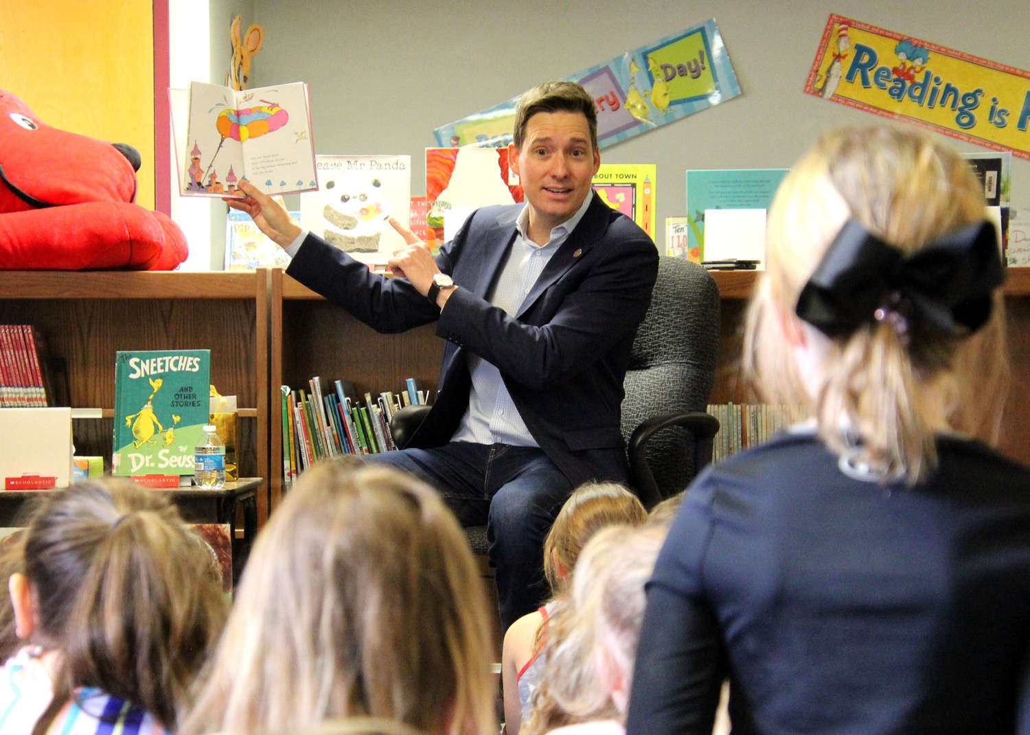 Photos: Lt. Gov. Pinnell joins other area leaders in Read Across ...
