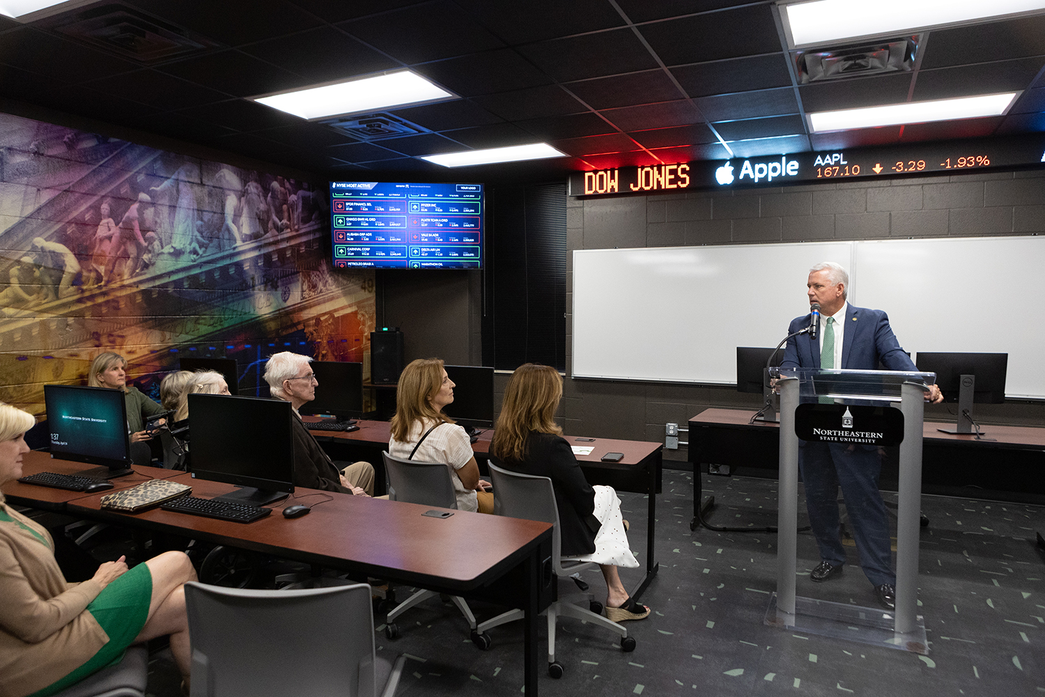 New Battenfield-Carletti Investment Lab opens at Northeastern State ...