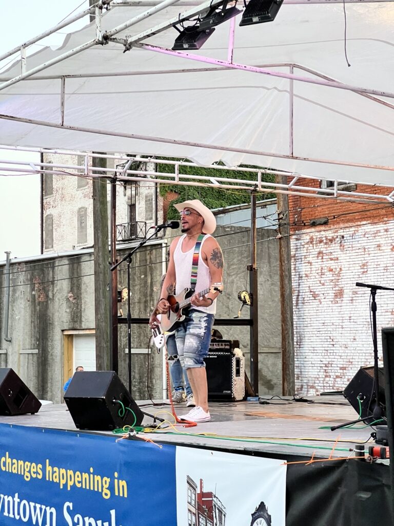 Photos: Charlie Redd brings great music to downtown Sapulpa, despite ...