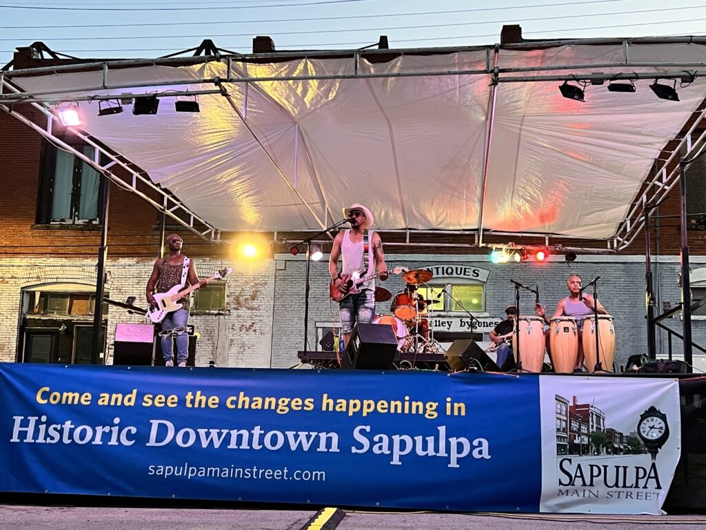 Photos: Charlie Redd brings great music to downtown Sapulpa, despite ...