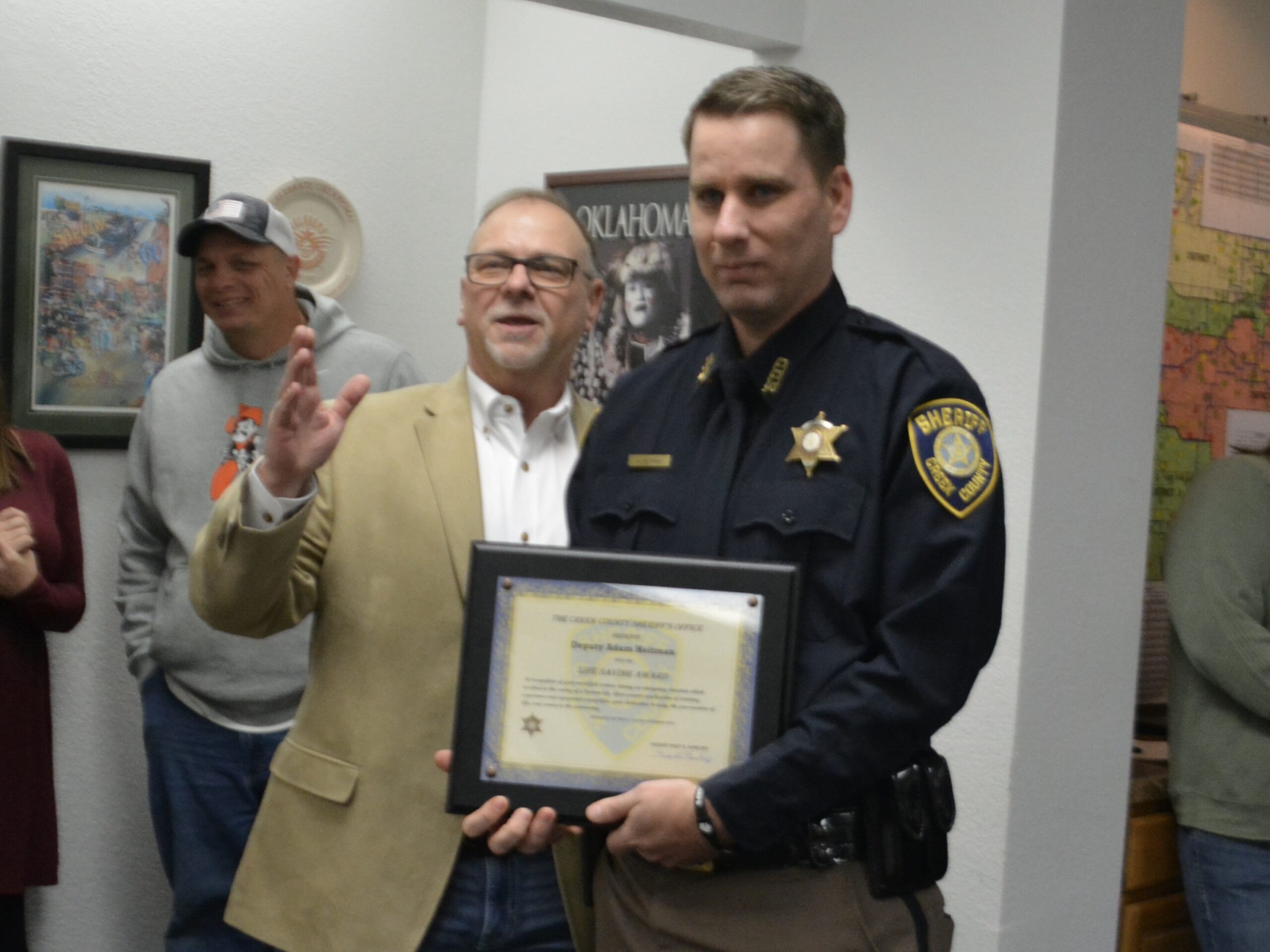 Deputy Presented With Life Saving Award
