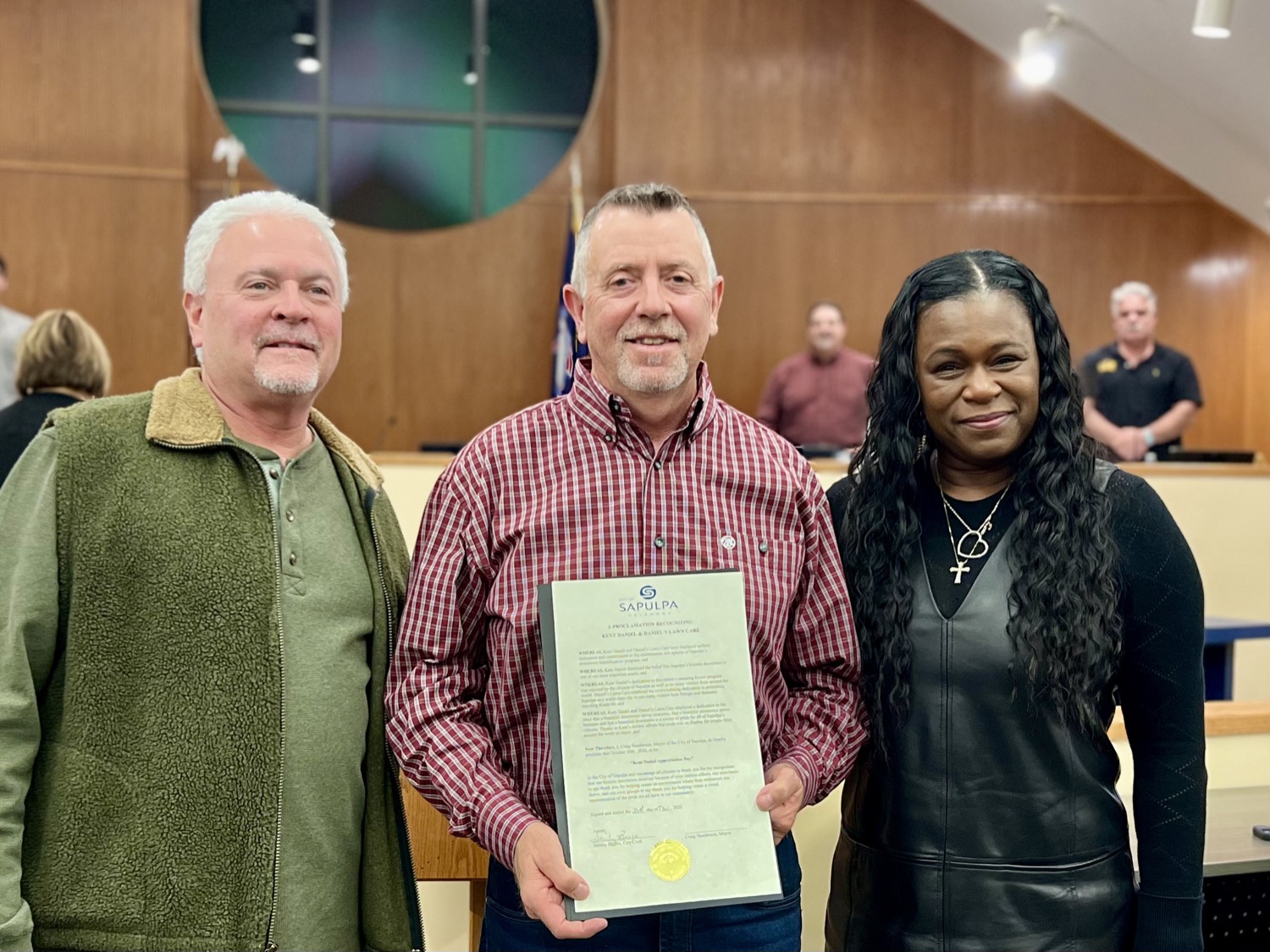 City Council honors Kent Daniel for successful anthology efforts ...