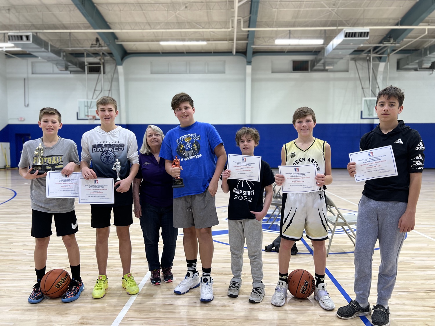 See the Annual Elks Hoop Shoot District winners – Sapulpa Times