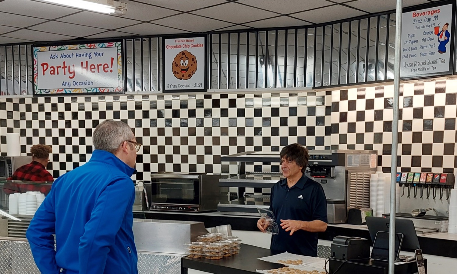 “It takes a village:” Wimpy’s Sandwich Shoppe opens to Good Crowds ...