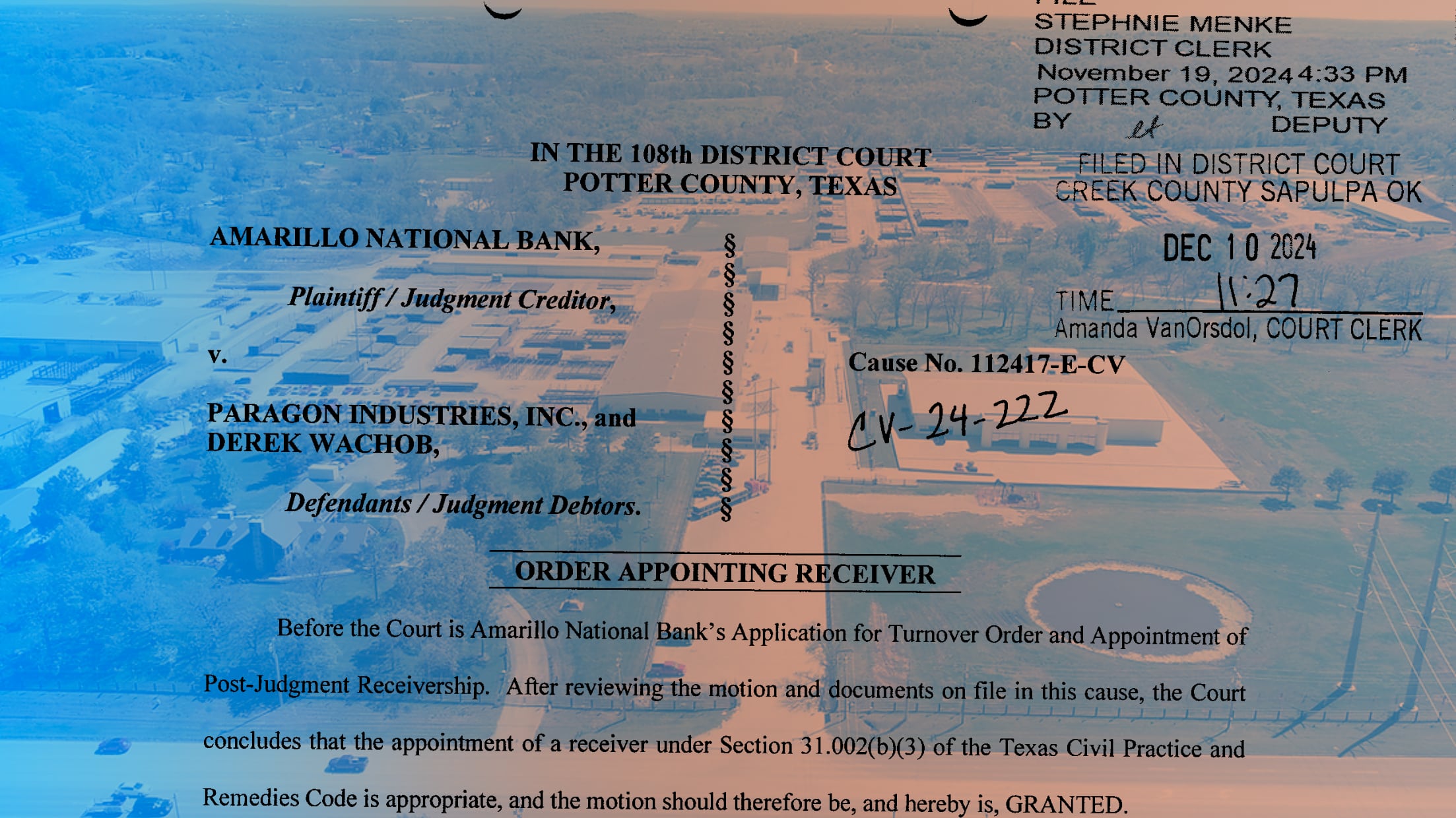 Sapulpa Times responds to allegations related to Paragon Industries and ...