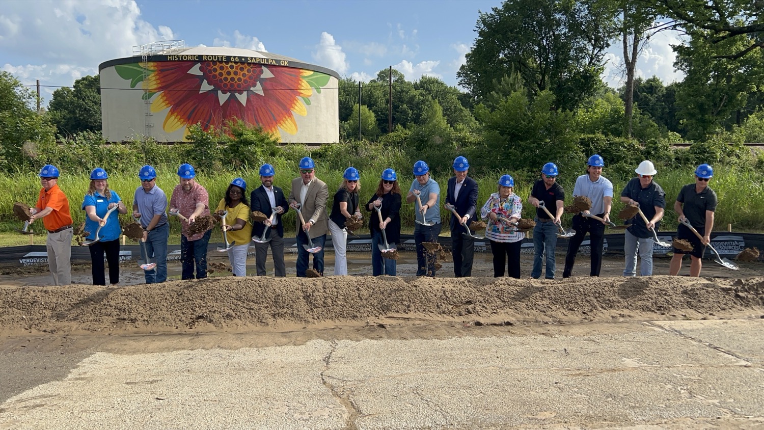 “Life begins at the off-ramp:” Sapulpa breaks ground on new Route 66 ...