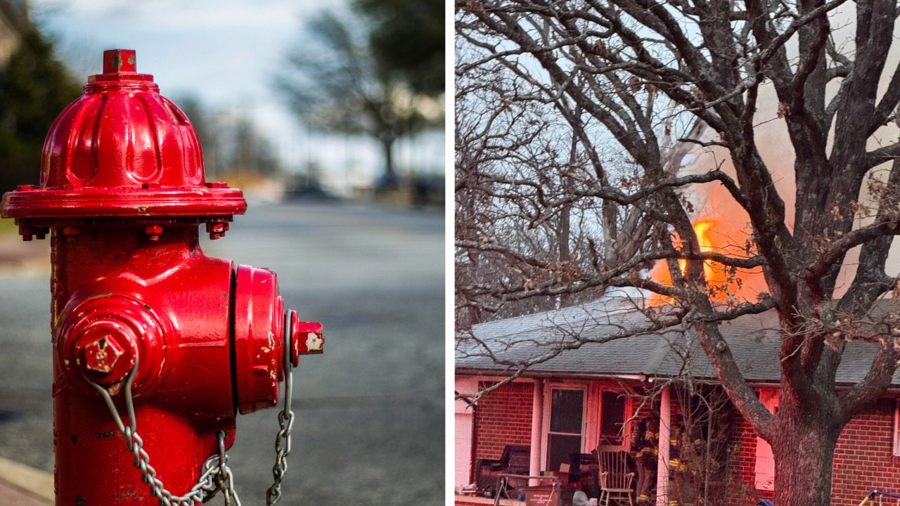 Non-working fire hydrants at house fire has neighborhood residents ...